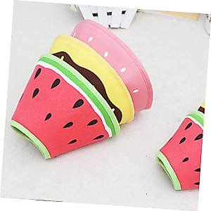 DOITOOL 3pcs Dog Collar Cone -bite Puppy Recovery Dogs Pet Adjustable Collar Small Dog para Medianos Pet After Surgery Collar Chocker Cat Inflatable Collar Puppies Pet Dog Fruit