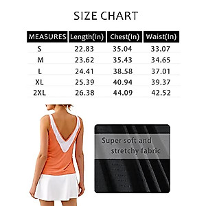 SILKWORLD Workout Tank Tops for Women Mesh Open Back Sleeveless Yoga Tops Scoop Neck Gym Running Clothes, White, Small