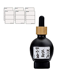 HUIZHU 5PCS 1oz Skull Glass Dropper Bottles Refillable Bottles liquid bottling Dispensing bottle with Eye Dropper Pipettes for Essential Oils/Beauty Oil Mix, Aromatherapy Blends (30ml x 5pcs)