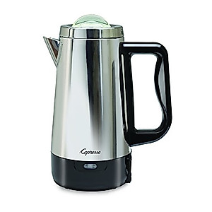Capresso 8 Cup Perk, Coffee Maker, Metallic