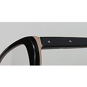 Bobbi Brown The Devin Womens/Ladies Cat Eye Full-rim Spring Hinges Authentic Eyeglasses/Eye Glasses (54-15-135, Black Nude)