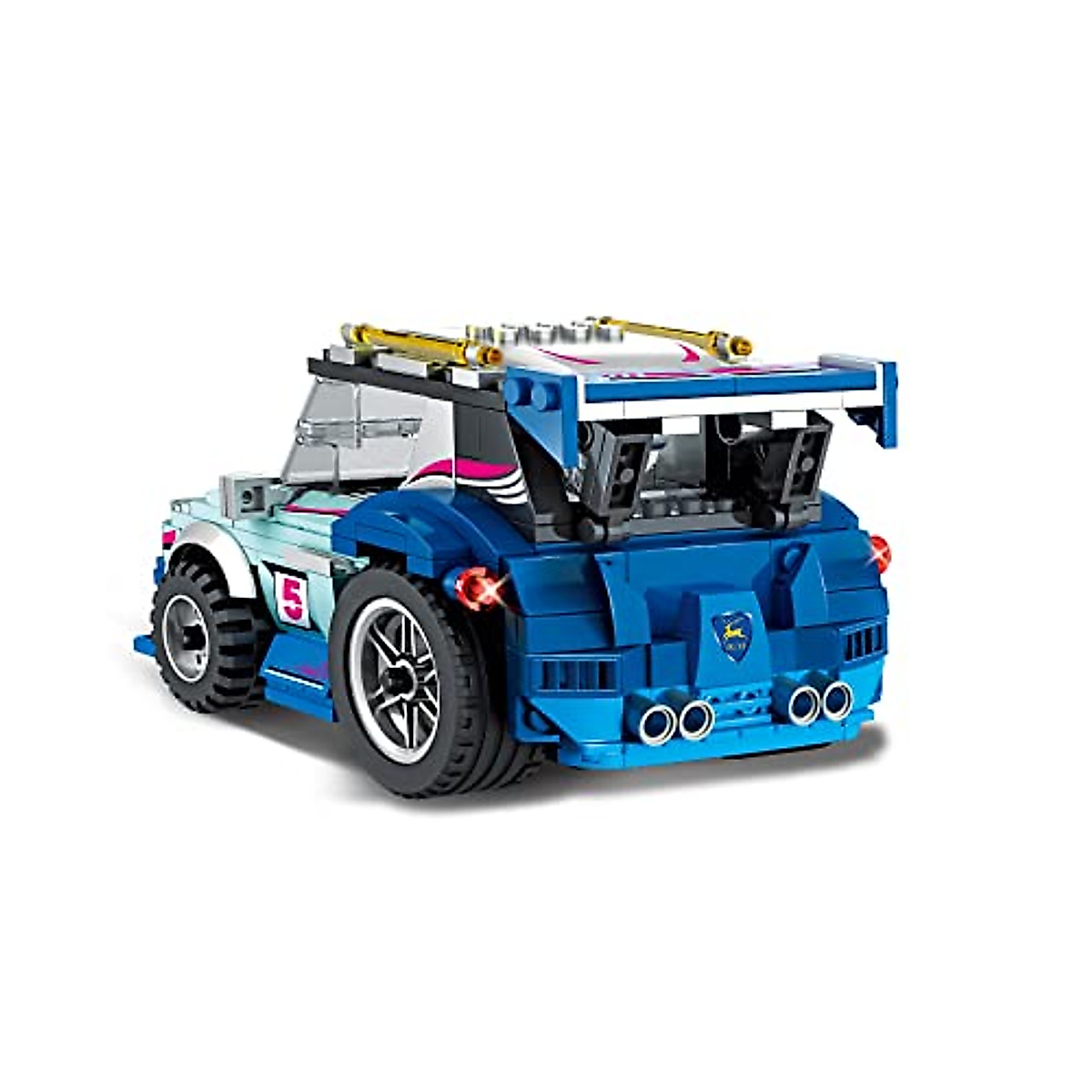 Wise Block Radio Control RC Building Set - 2.4GHz - Off-Road Racer - 289 Piece Kit - Compatible with Lego and Other Leading Brands (US389105)