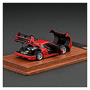 Classic Static Scale Models 1 64 for Ferrari F40 LM Red Full Open Alloy Car Model Ornaments Adult Gift Collection Display Adult Gift Non RC Toys