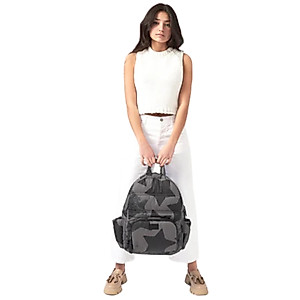 7AM Voyage Diaper Bag Backpack - Multifunctional Waterproof Travel Bag, Large Capacity Carry on Backpack with Padded Shoulder Straps, Newborn Essentials Backpack for Traveling | Print Stella Grand