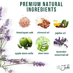 Stem Cell & Collagen Himalayan Salt Scrub | Exfoliating Body Scrub | Exfoliate Foot Scrub & KP Bump Eraser Body Scrub | Best Body Scrubs for Women Exfoliation & Mens Skin Care | Acne Cellulite Deep Cleansing Scars Wrinkles Moisturize Skin Polishes