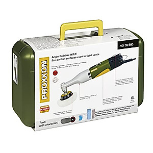 PROXXON Angle Polisher WP/E, 38660, Yellow/Green/Black, 0.5 Liters