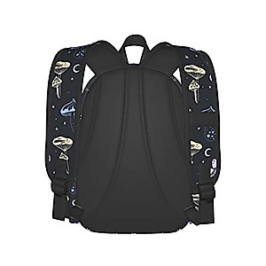 Aiojool Pastel Space Mushrooms Backpack Large Laptop Backpack Lightweight Backpack Casual Daypack