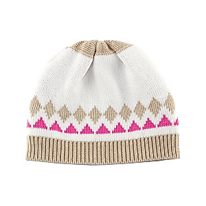 Ding Dong Baby Kid Girl Winter Knitted Bowknot Hat+Scarf+Gloves 3 Pieces Set(6-12M) Khaki