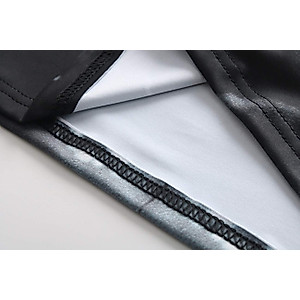 Red Plume Men's Compression Shirt Short Sleeve Base layer Tops Cool Dry T Shirts (Style b, L)