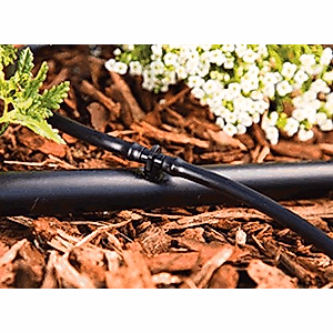 USA MADE (100-Pack) Universal Drip Irrigation Barb Connector Coupling Tubing Line Connector Insert for Hydroponics - Rain, Garden Watering (Coupling)