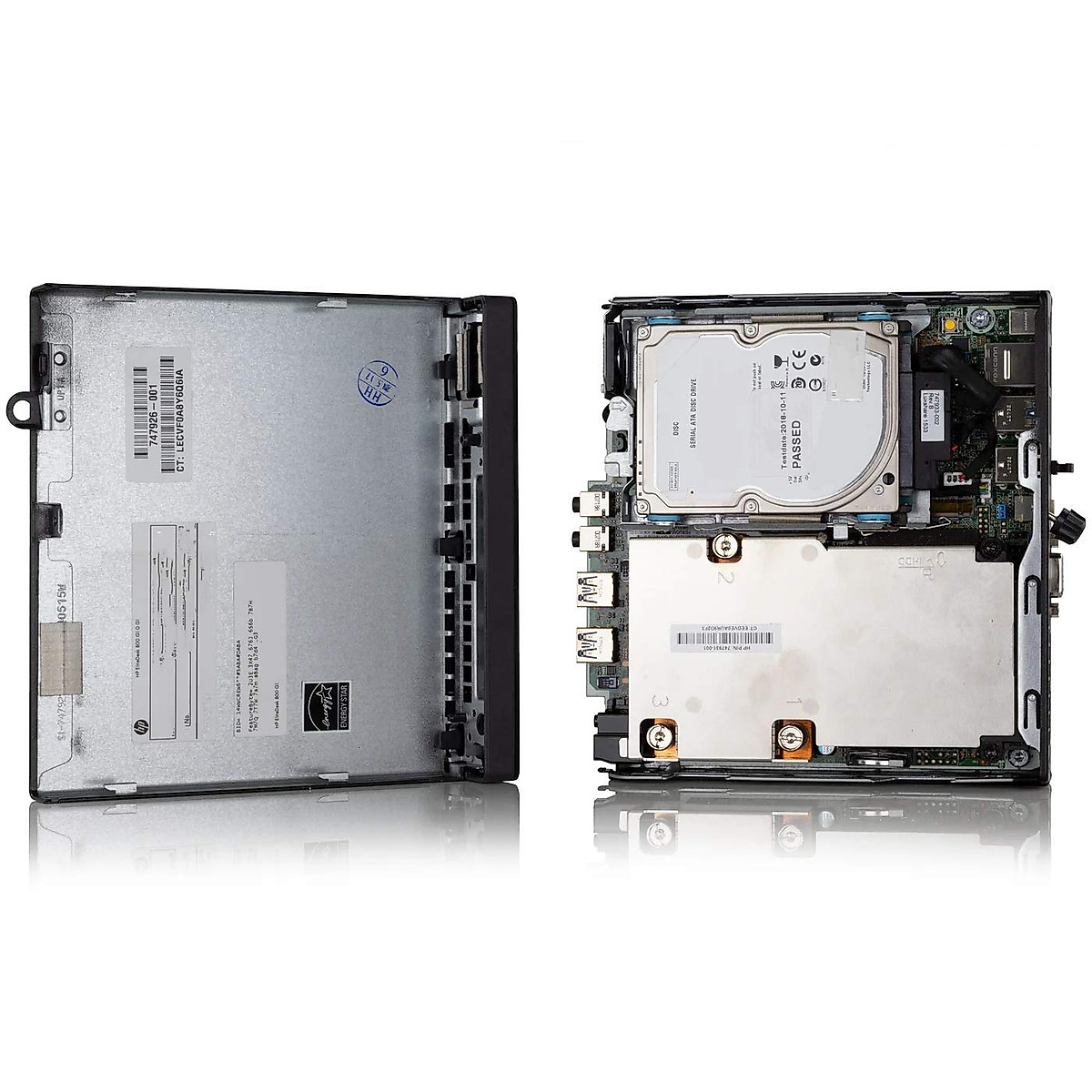 HP EliteDesk 800 G1 Tiny Computer Micro Tower PC, Intel Core i5 Processor, 16GB Ram, 500GB SSD,Wireless Keyboard & Mouse, WiFi | Bluetooth, Windows 10 Professional (Renewed)