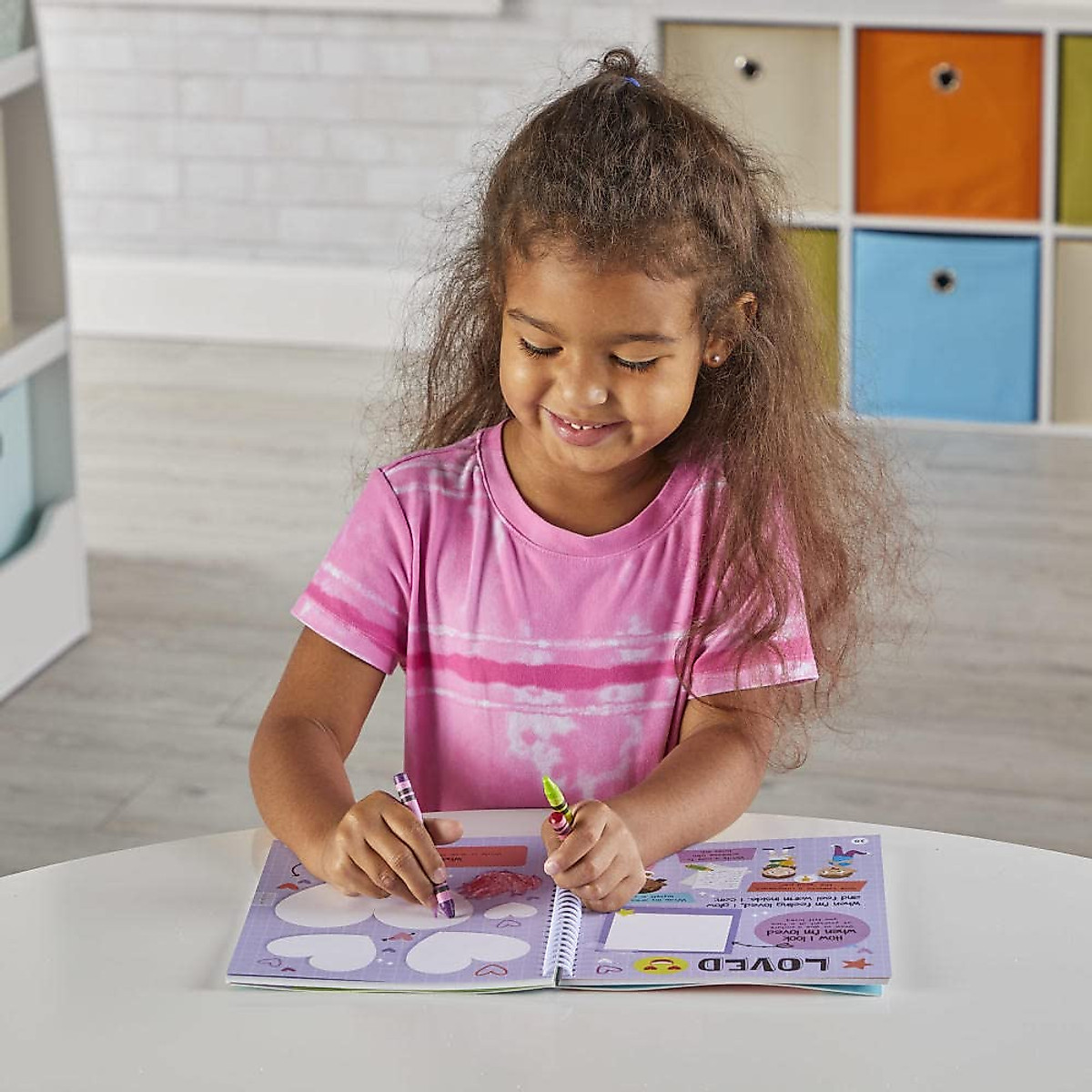 hand2mind Express Your Feelings Journal, Emotions Journal for Kids with Feelings Wheel, Social Emotional Books for Kids, Growth Mindset for Kids, Mindfulness for Kids, Calm Down Corner Supplies