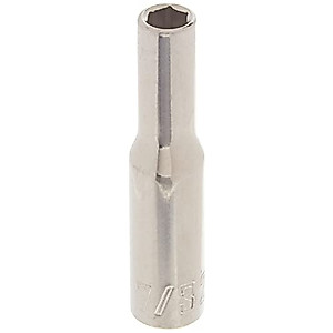 CRAFTSMAN Deep Socket, 1/4-Inch Drive, 7/32-Inch, 6-Point (CMMT43572)
