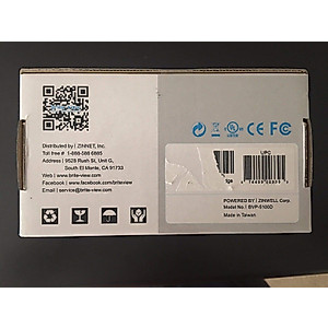 Brite-View BVP-5100D Powerline Adapter Power Cable, White