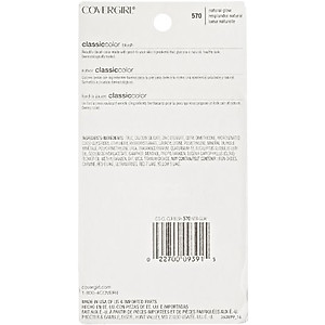 CoverGirl Classic Color Blush Natural Glow(N) 570, 0.3-Ounce Pan (Pack of 2)