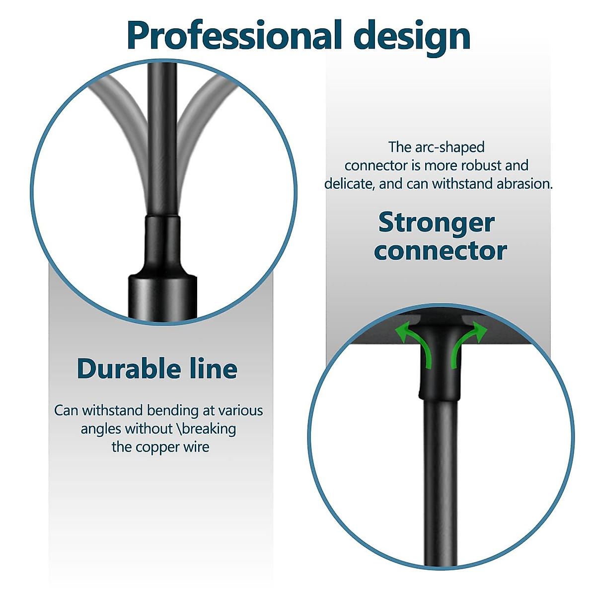 ZTTXL 21W Power Adapter for Echo (1st & 2nd Generation), Echo Show (1st Gen), Echo Plus (1st Gen), Fire TV (2nd Gen), Echo Look, Echo Link, 5Ft AC Adapter Power Cord