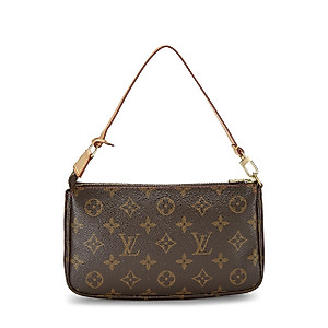 Louis Vuitton, Pre-Loved Takashi Murakami x Louis Vuitton Monogram Cherry Pochette Accessories, Brown