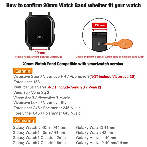 Abanen for Garmin Venu 2 Plus/Venu Sq 2 / Vivoactive 5 Watch Band, 20mm Quick Release Metal Mesh Stainless Steel Wristband Strap for Vivomove Sport/Trend (Rose Gold)