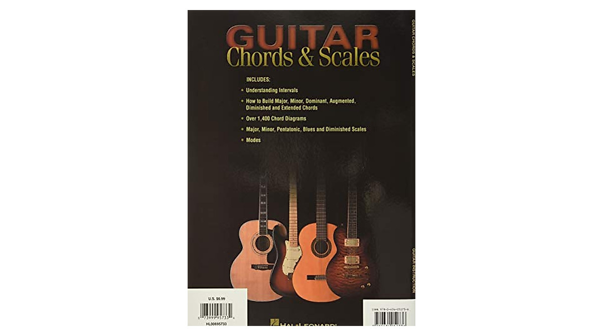 Guitar Chords & Scales: An Easy Reference for Acoustic or Electric ...