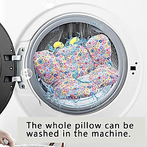 Jitejoe Baby Travel Pillow, Infant Head and Neck Support Pillow for Car Seat, for 0-4 Years Old Baby, Pushchair, Kid's Neck Pillow, Soft and Skin Friendly, Baby Neck Pillow