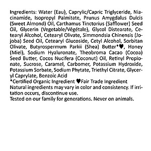 SheaMoisture Even and Radiant Face Cream For Uneven Skin Tone and Dark Spots Night Cream With Raw Honey 2 oz