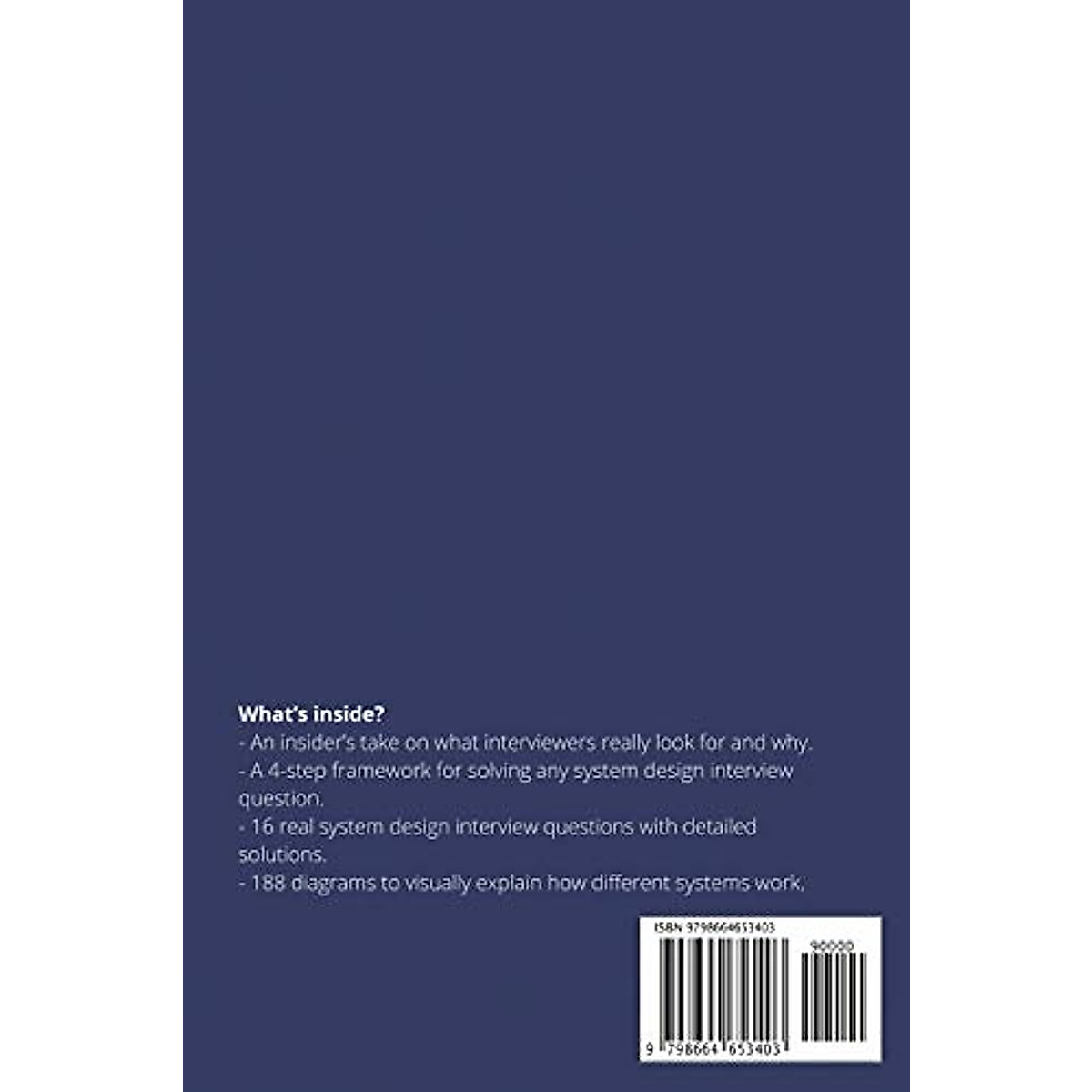 System Design Interview – An insider's guide