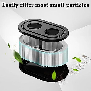 Lawn Mower Air Filter Set Spark Plug Compatiable with Troy-Bilt TB110 TB115 TB200 TB230 TB330 TB370 Walk Behind Lawn Mower