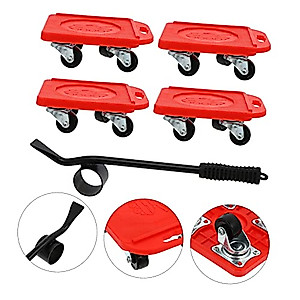 PLAFOPE 1 Set Moving tools appliance furniture moving device multitools furniture carrier furniture moving kit furniture sliders furniture lifter mover tool abs moving wheel roller
