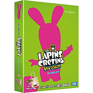 COFFRET LAPINS CRETINS volumes 1 + 2 + 3 saison 2 + un CADEAU (Edition Limitée) [Édition Limitée]