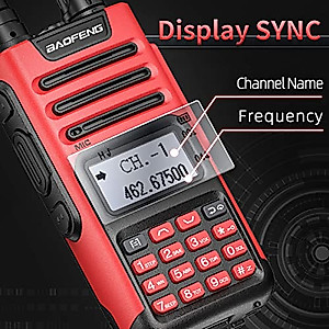 BAOFENG GM-15 Pro GMRS Radio Long Range Walkie Talkies Rechargeable NOAA Weather Alerts & Scan Two Way Radio,GMRS Repeater Capable with Extra Battery Programming Cable Speaker Mic etc Full Kits