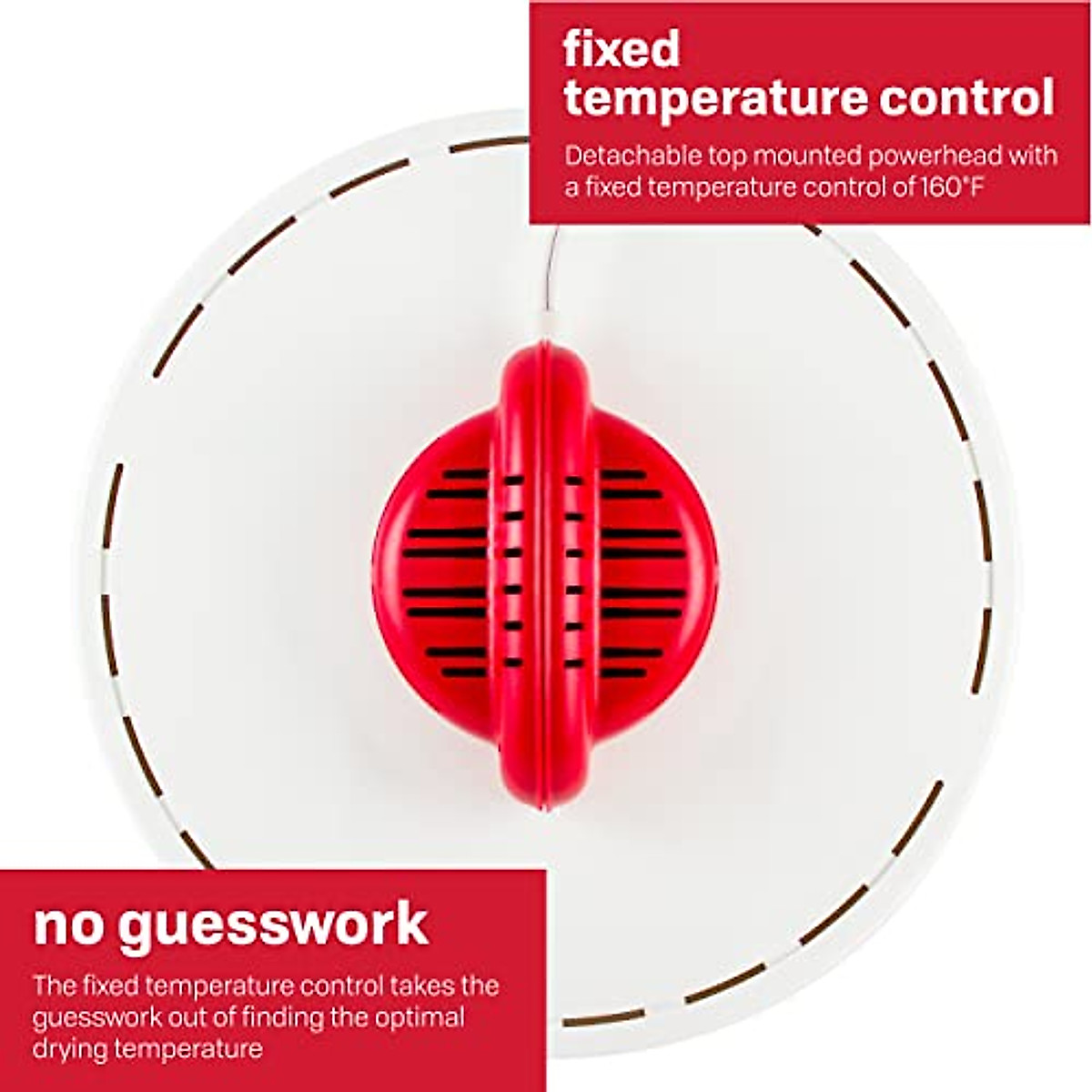 NESCO FD-28JX JerkyXpress Food dehydrator, For Jerky Snacks, White