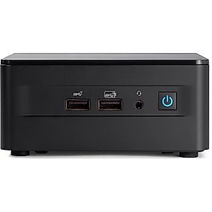 Intel NUC 12 Pro NUC12WSHi7 Mini Desktop Computer - 12th Gen Core i7-1260P 12-Core up to 4.7 GHz CPU, 32GB RAM, 1TB NVMe SSD, Iris Xe Graphics, Wi-Fi 6E + Bluetooth, Windows 11 Pro