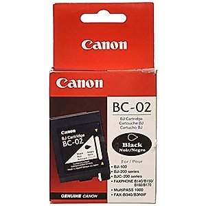 Canon BC-02 BLK Ink CART BJ-200 BJ-210 BJ-240 BJ-250
