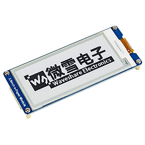 2.9inch E-Ink Display Module 296x128 Pixel White,Black Two-Color 3.3V/5V E-Paper Screen LCD Support Partial Refresh SPI Interface for Raspberry/Jetson Nano/Ard/Nucleo
