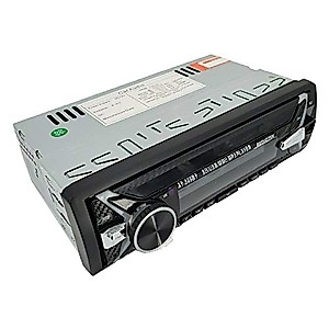 Audiotek AT-249BT Single Din Digital Media Player Stereo Receiver 200W with Bluetooth/USB/FM / MP3 - Built-in Wireless Technology for Hands-Free Talking and Audio Streaming