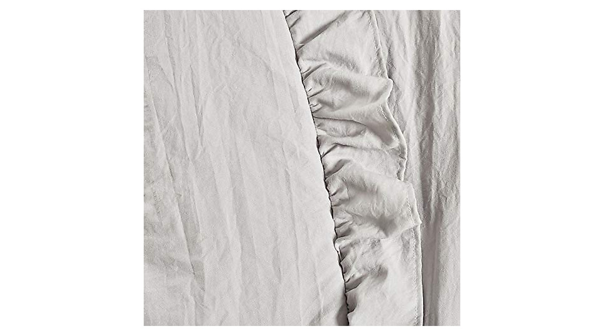 Lush Decor Reyna Soft Knitted Ruffle Throw Blanket - 50 x 60"