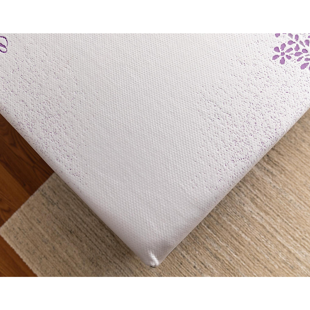 Tulo by Mattress Firm | 8 INCH Memory Foam Lavender Mattress | Medium Comfort | Pain-REDUCING Pressure Relief | King Size
