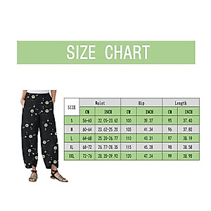 Bblulu Valentines Day Pants for Women Love Heart Print Sweatpants with Pocket Elastic High Waist Crop Pants Lounge Trousers