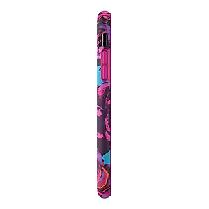 Speck Products Presidio Inked iPhone 11 Pro Max Case, HyperBloom Matte/Lipstick Pink (130030-8532)