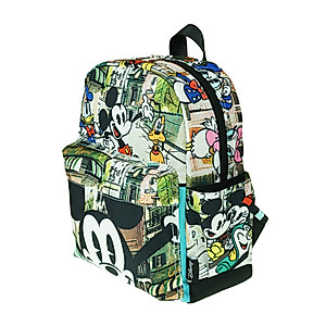KBNL Mickey Mouse 12inch Deluxe All Over Print Daypack A21376 Medium