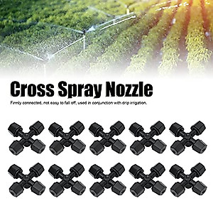 Spray Nozzle, Easy To Install Easy To Use Emitter Tubing Humidification Dust Suppression for Garden Irrigation