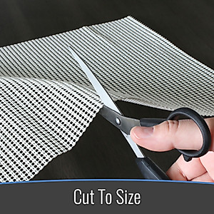 Handy Gourmet Non-Adhesive Cabinet, Drawer & Shelf Liners, Protects and Styles, Simple Installation, (4) Pre-Cut Sheets 10″ x 16″, Ribbed Texture, Beige