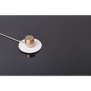 Lexon MINO+ Portable Bluetooth Mini Speaker with HD Sound, Rechargeable and Pairable - Soft Gold