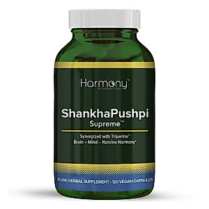 ShankhPushpi Supreme - Harmony Nutraceuticals Ayurvedic Medicine to Support Brain, Mind and Nervine