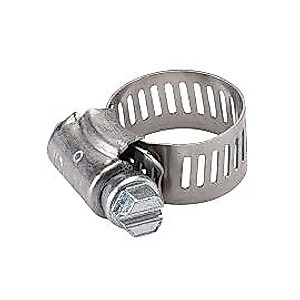 DCI 9351 Hose Clamp, Stainless Steel, 1/2" - 1-1/4", Package of 10