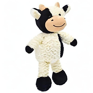 HWD 13'' Soft Cow Plush Dolls Stuffed Animals Toys Gifts for Kids, Toddler, Birthday, Valentines, Christmas (Standing)