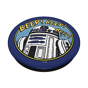 Star Wars R2-D2 Bleep Bleep Bleep PopSockets PopGrip: Swappable Grip for Phones & Tablets