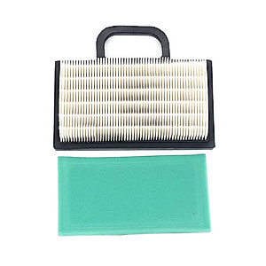 LEFITPA Replacement 100-176 Air Filter & Pre Filter for Husqvarna 531307044 for John Deere GY21056 LG273638S for Briggs & Stratton 5408 792101 273638S 273638 for Intek V-twin Engines