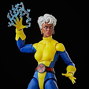 Marvel Legends Series Forge, Storm, & Jubilee X-Men 60th Anniversary Action Figure Set, 6-Inch Action Figures
