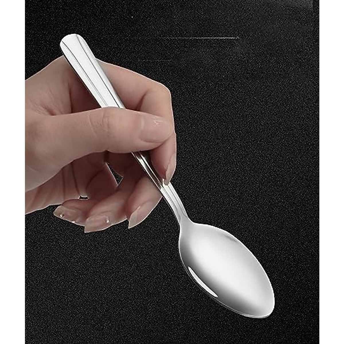 Silverware Set for 12,Stainless Steel Flatware Cutlery Unique Bordered Striped Tableware Utensil Set Knives Forks Spoons,Dinnerware Sets for Party Kitchen Wedding Gifts 48-piece